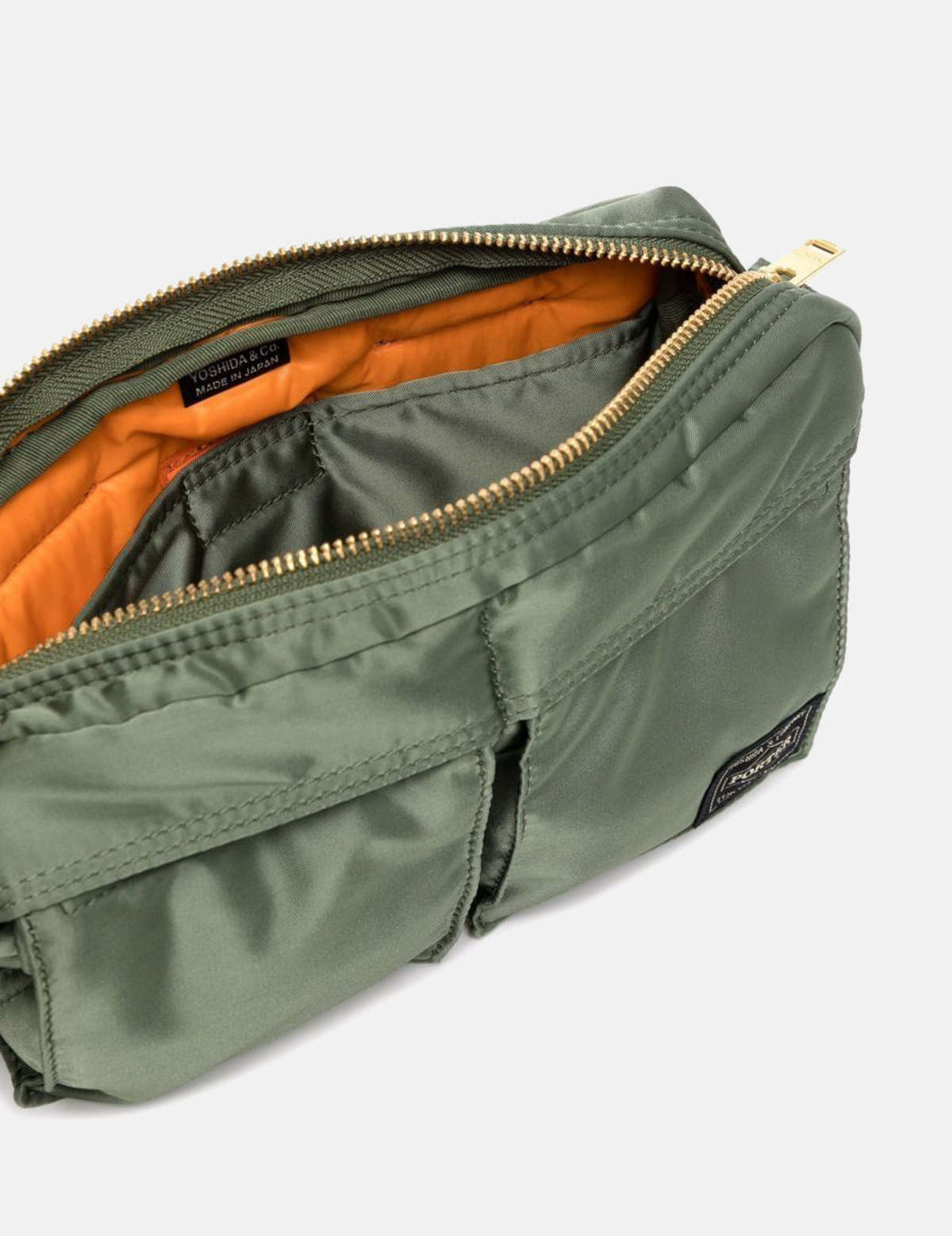 Porter Yoshida & Co Tanker Shoulder Bag - Sage Green | Garmentory