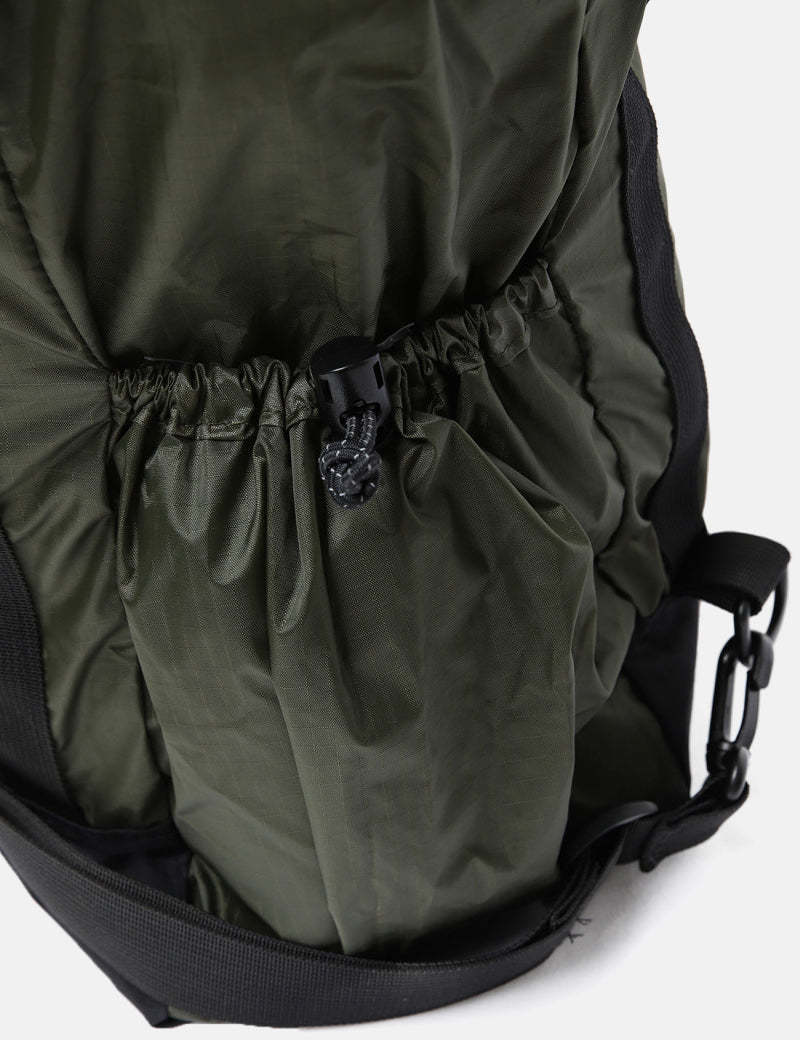 Engineered Garments UL 3 Way Bag (Nylon Ripstop) - Olive Green | Garmentory