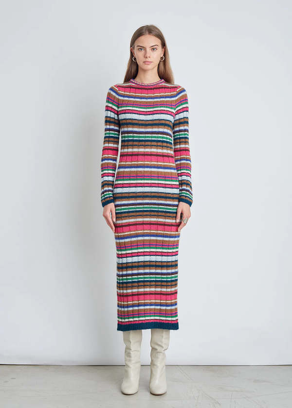 ELEVEN SIX Caroline Dress - Multi Color Stripe | Garmentory