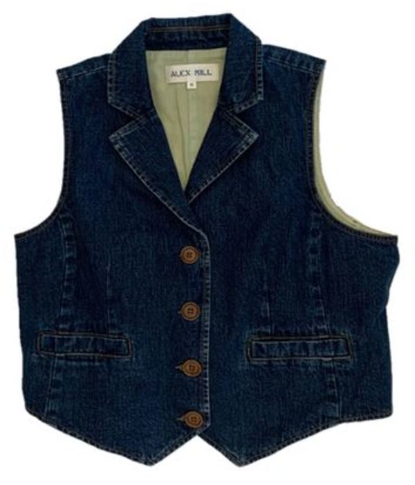 Alex Mill Vest - Rinse Wash Denim | Garmentory