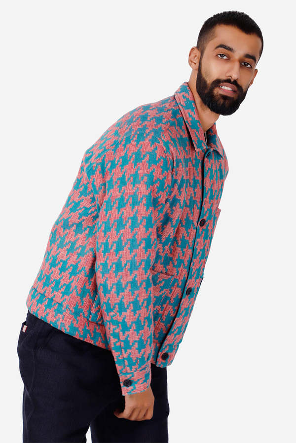 KARDO BODHI JACKET - BLUE/PINK | Garmentory