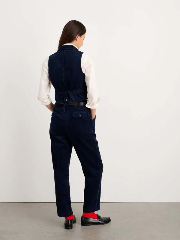 Alex Mill Boyish Corduroy 2253 Vest - Dark Navy | Garmentory