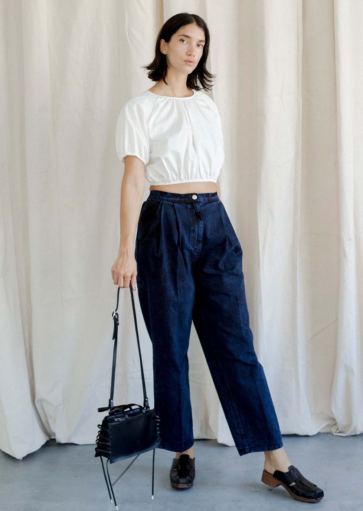 Rachel Comey Killian Pant - Navy | Garmentory