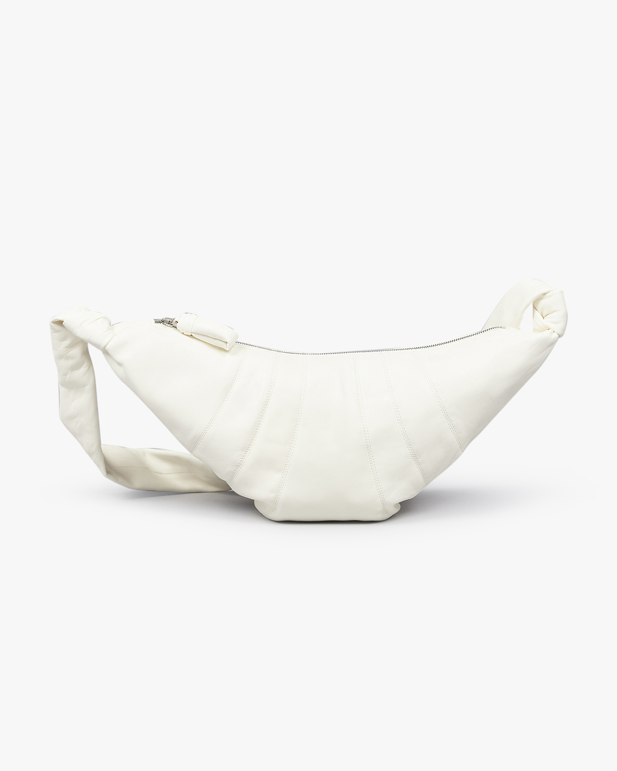 Lemaire Medium Croissant Bag - White | Garmentory
