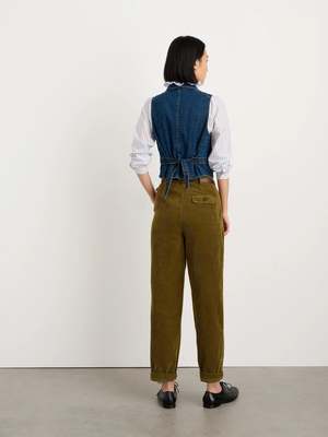 Alex Mill Arya Vest - Rinse Wash Denim | Garmentory