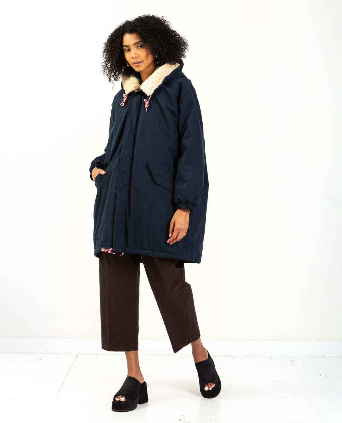 Bellerose Laos Coat - America Navy | Garmentory