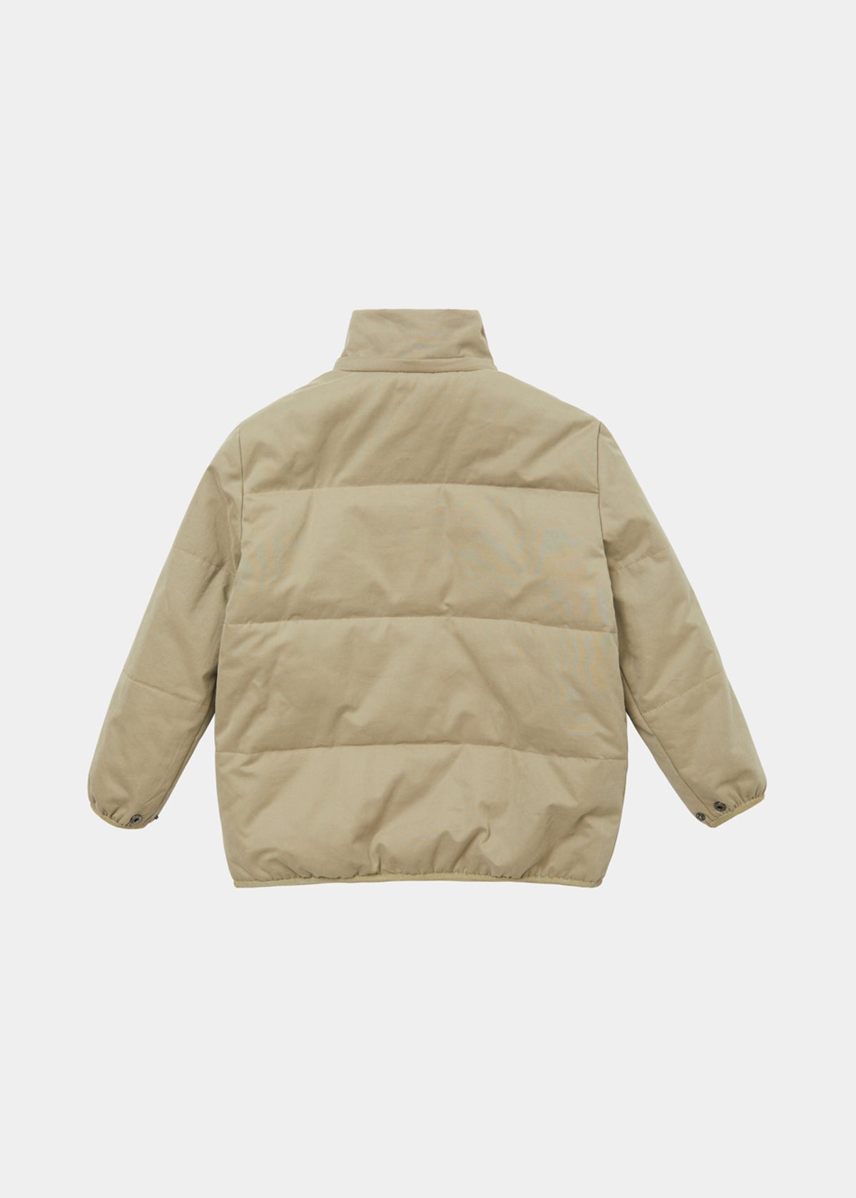 Kids Caramel Pear Puffa Jacket - Stone | Garmentory