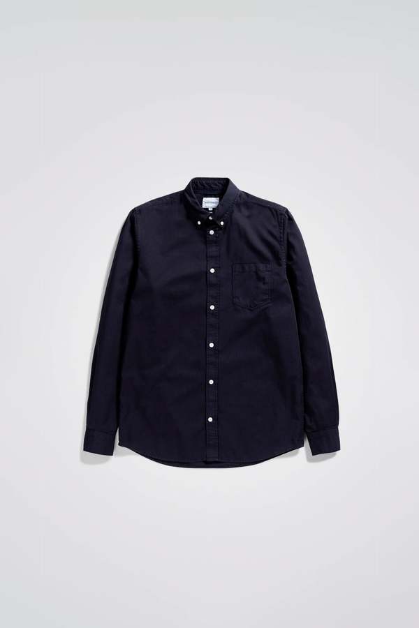 Norse Projects Anton Light Twill - Dark Navy | Garmentory