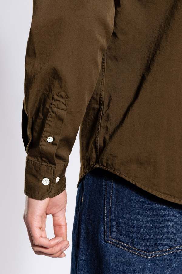 Norse Projects Anton Light Twill - Dark Olive | Garmentory