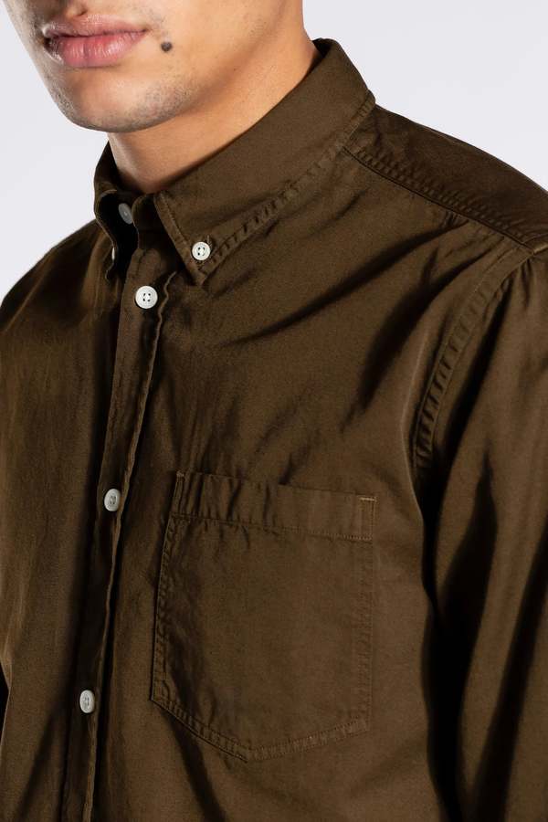 Norse Projects Anton Light Twill - Dark Olive | Garmentory
