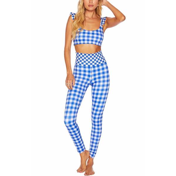 Beach Riot Piper Legging - Dazzling Check | Garmentory