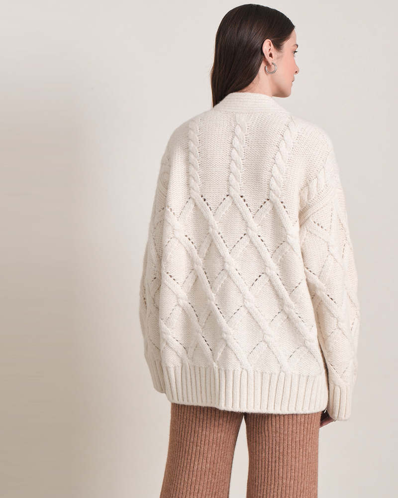 ELEVEN SIX Kayln Cardigan - Ivory | Garmentory