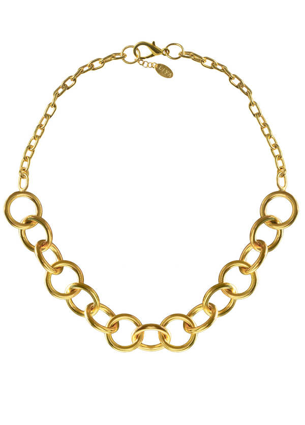 Liya Braided Chain Necklace - Gold | Garmentory