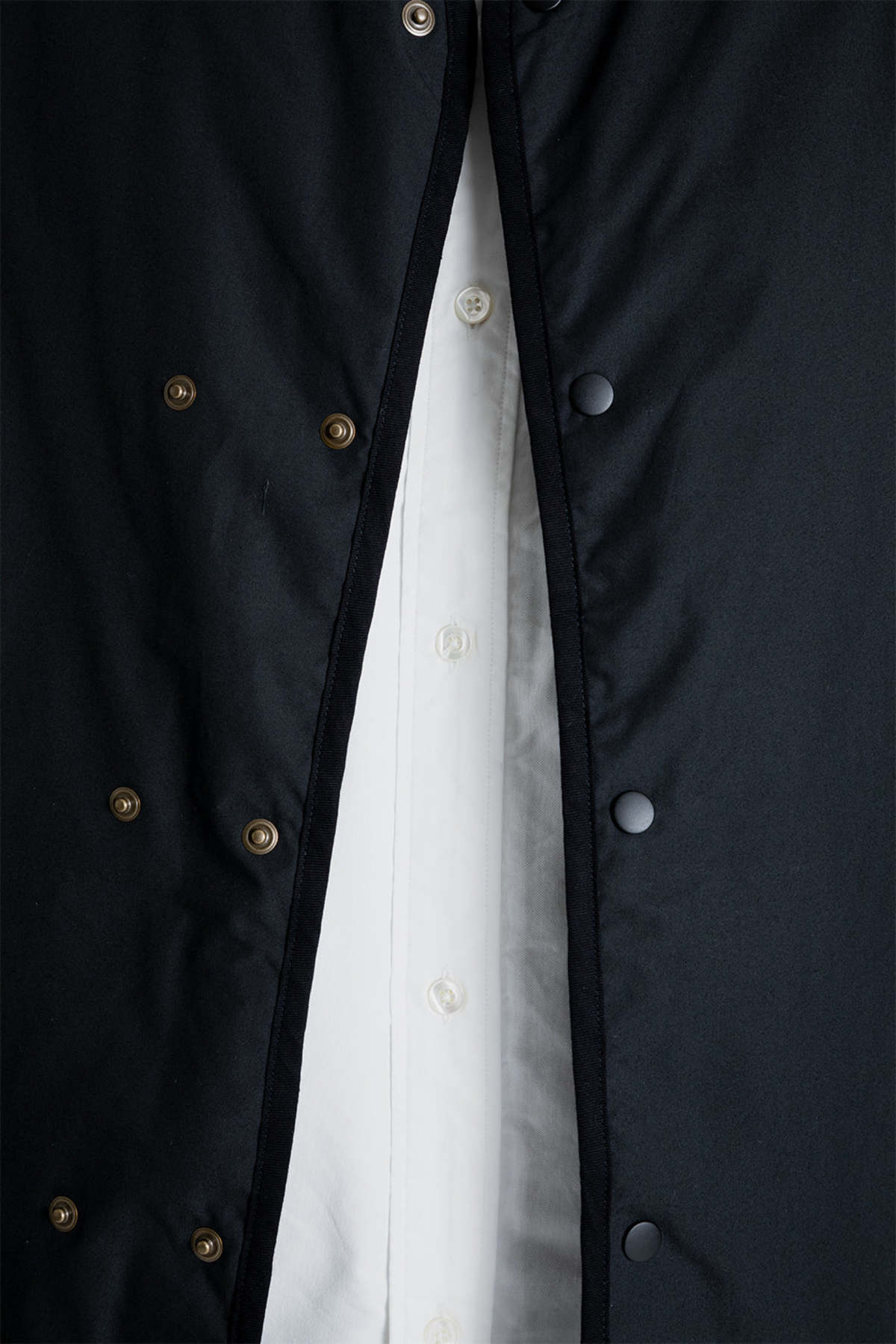 Nanamica Reversible Down Cardigan - Black | Garmentory