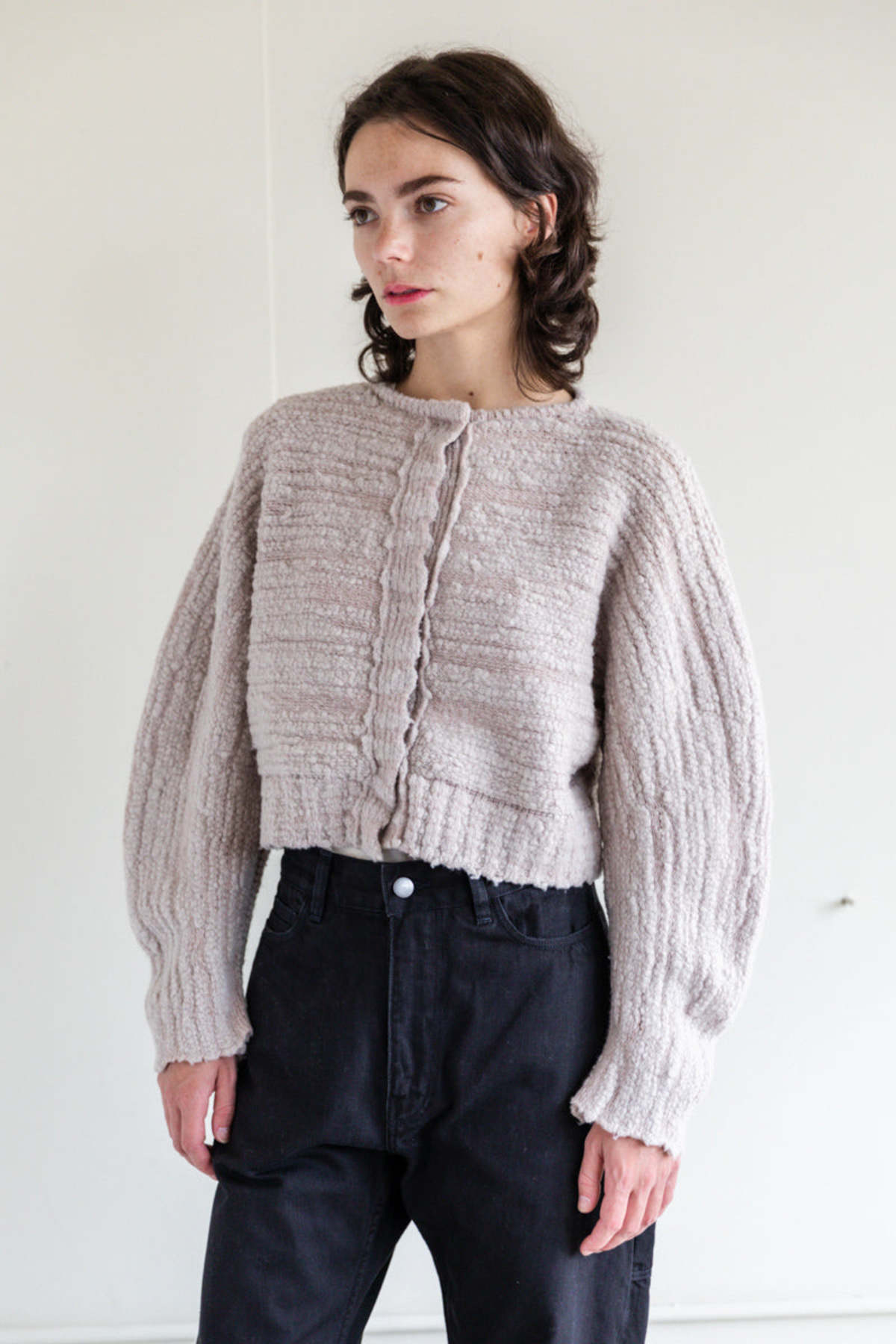 Antipast KNIT CARDIGAN - GREIGE | Garmentory