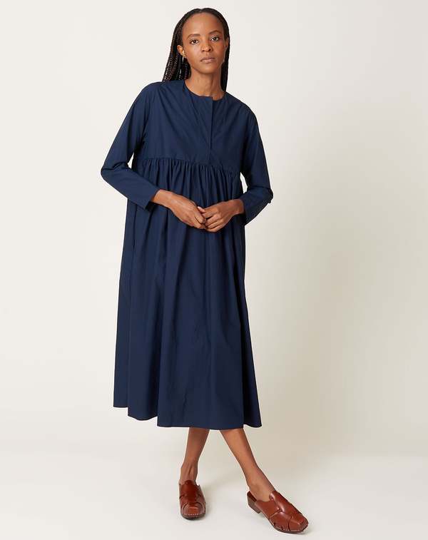 Magna Dress in Navy | Garmentory