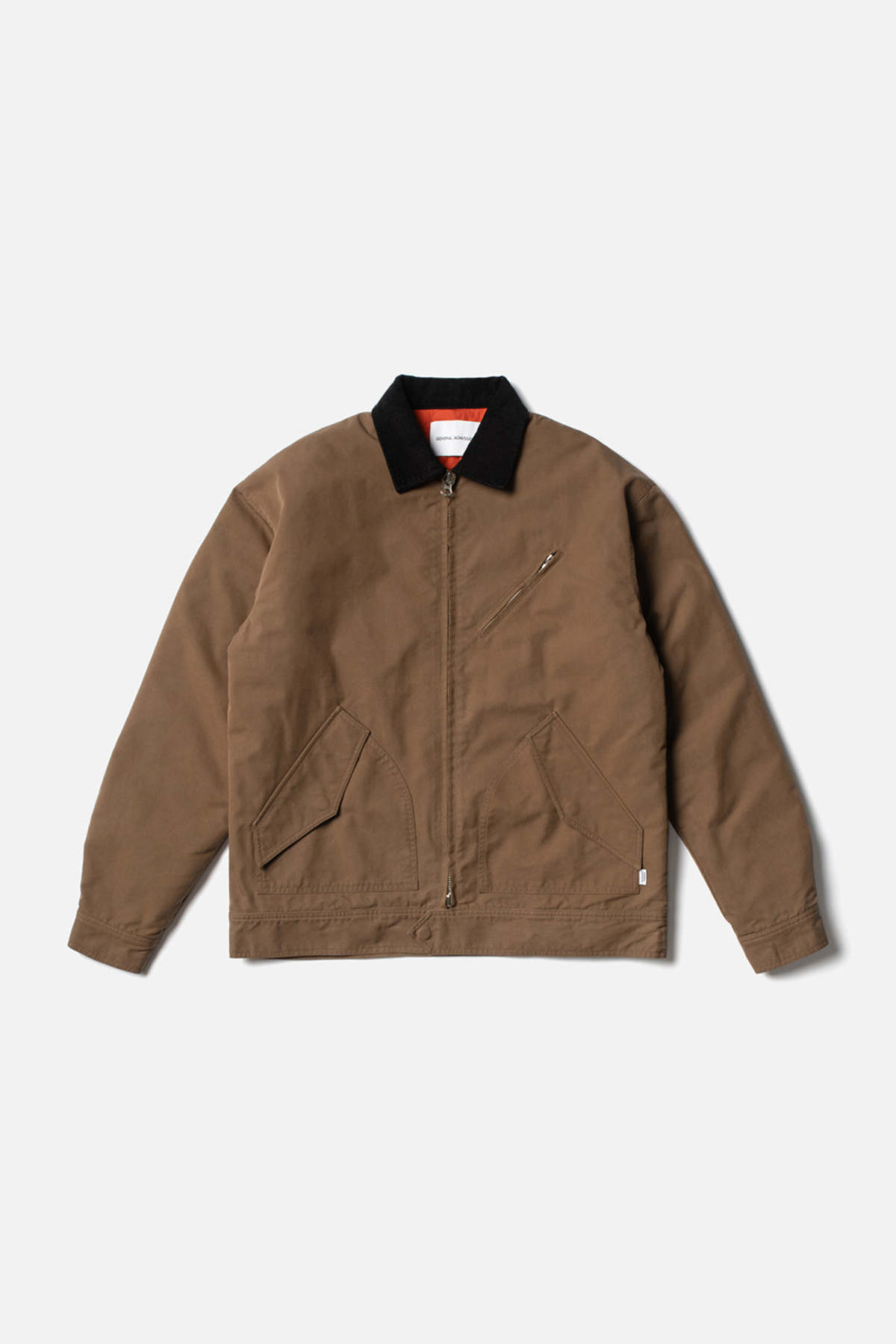 General Admission Quilted Lined Mechanic Jacket - Brown | Garmentory