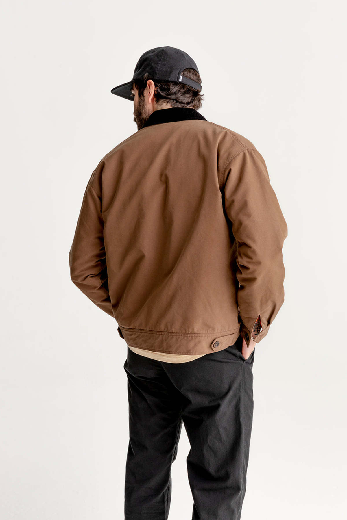 General Admission Quilted Lined Mechanic Jacket - Brown | Garmentory