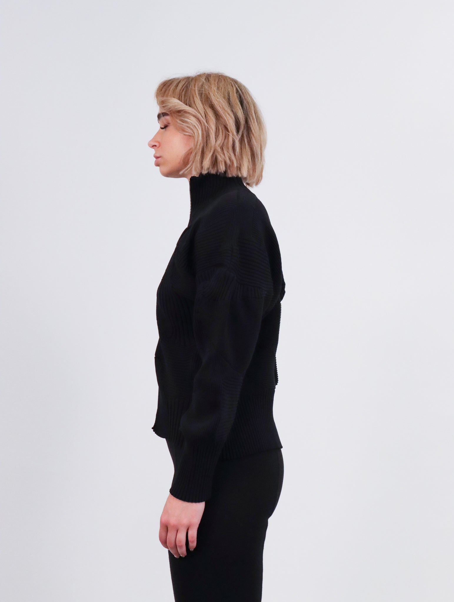 Issey Miyake Kone Kone Jacket - Black | Garmentory