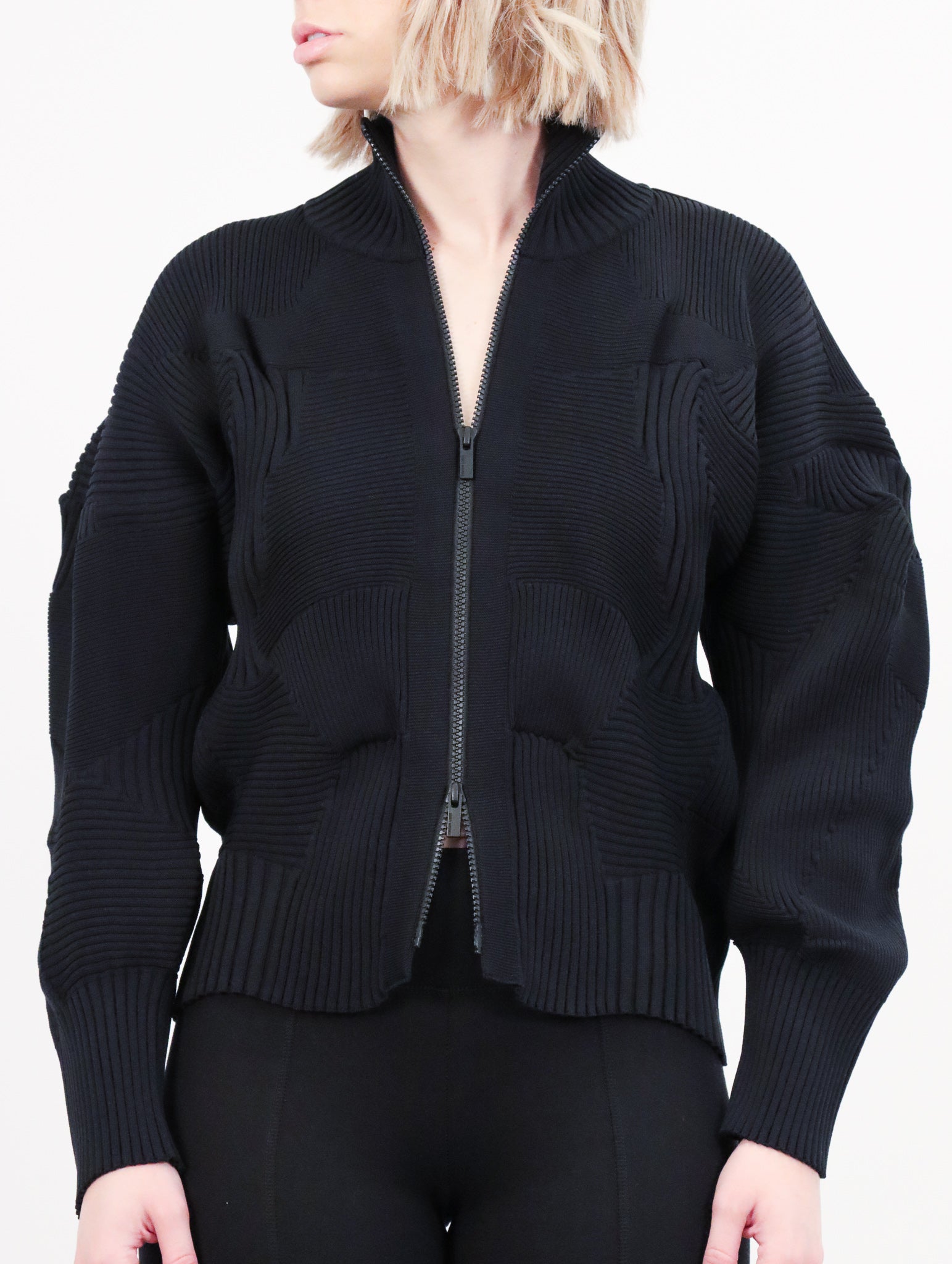 Issey Miyake Kone Kone Jacket - Black | Garmentory