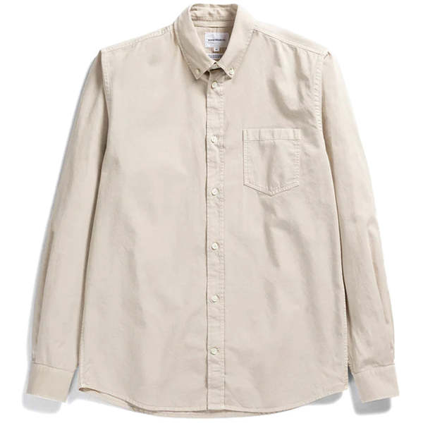 Norse Projects Anton Light Twill Shirt - Oatmeal | Garmentory