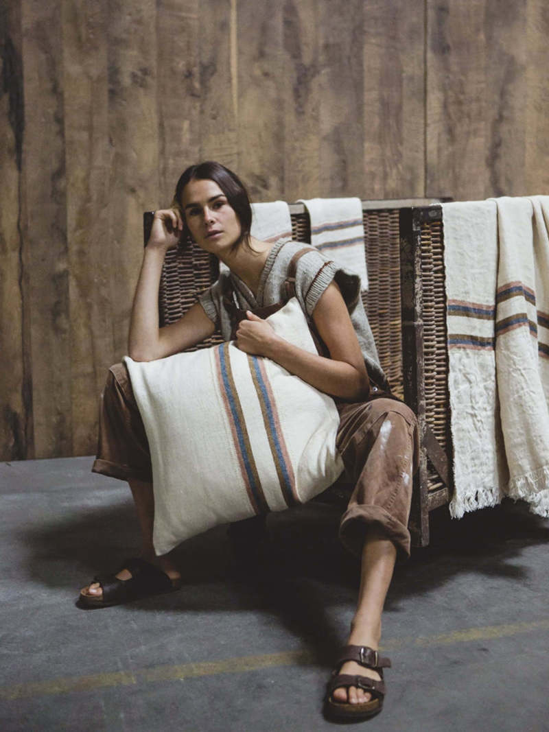 Libeco Belgian Cushion & Insert - Harlan Stripe | Garmentory