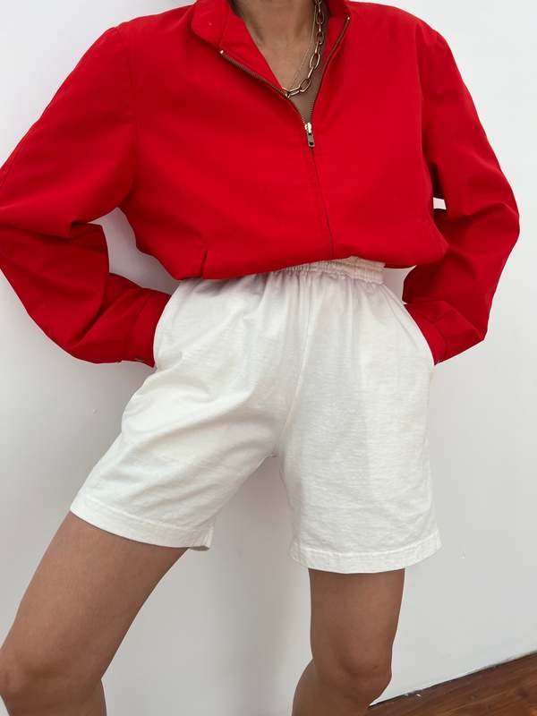 Vintage Candy Red Golf Jacket | Garmentory