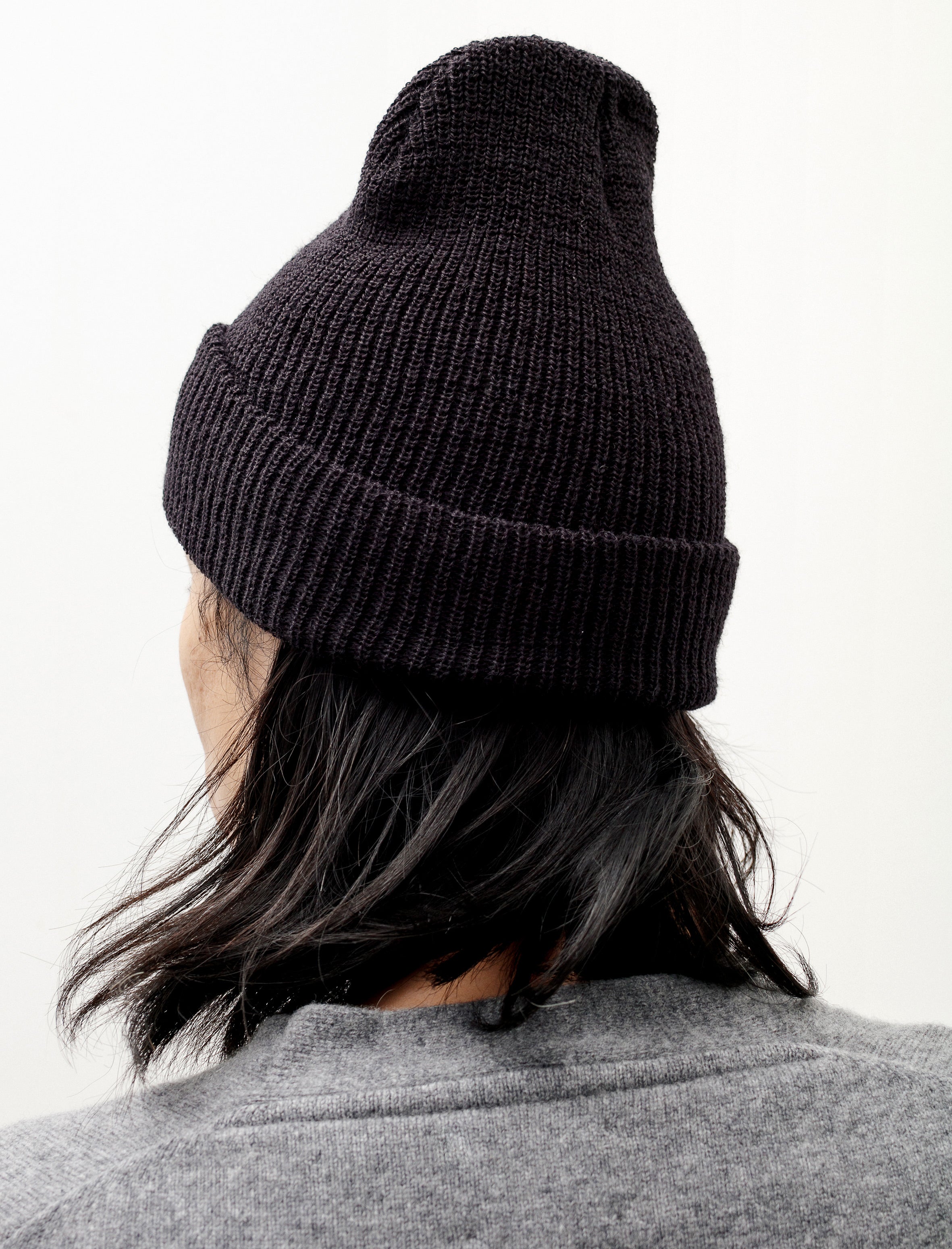 Engineered Garments Wool Watch Cap - Black | Garmentory
