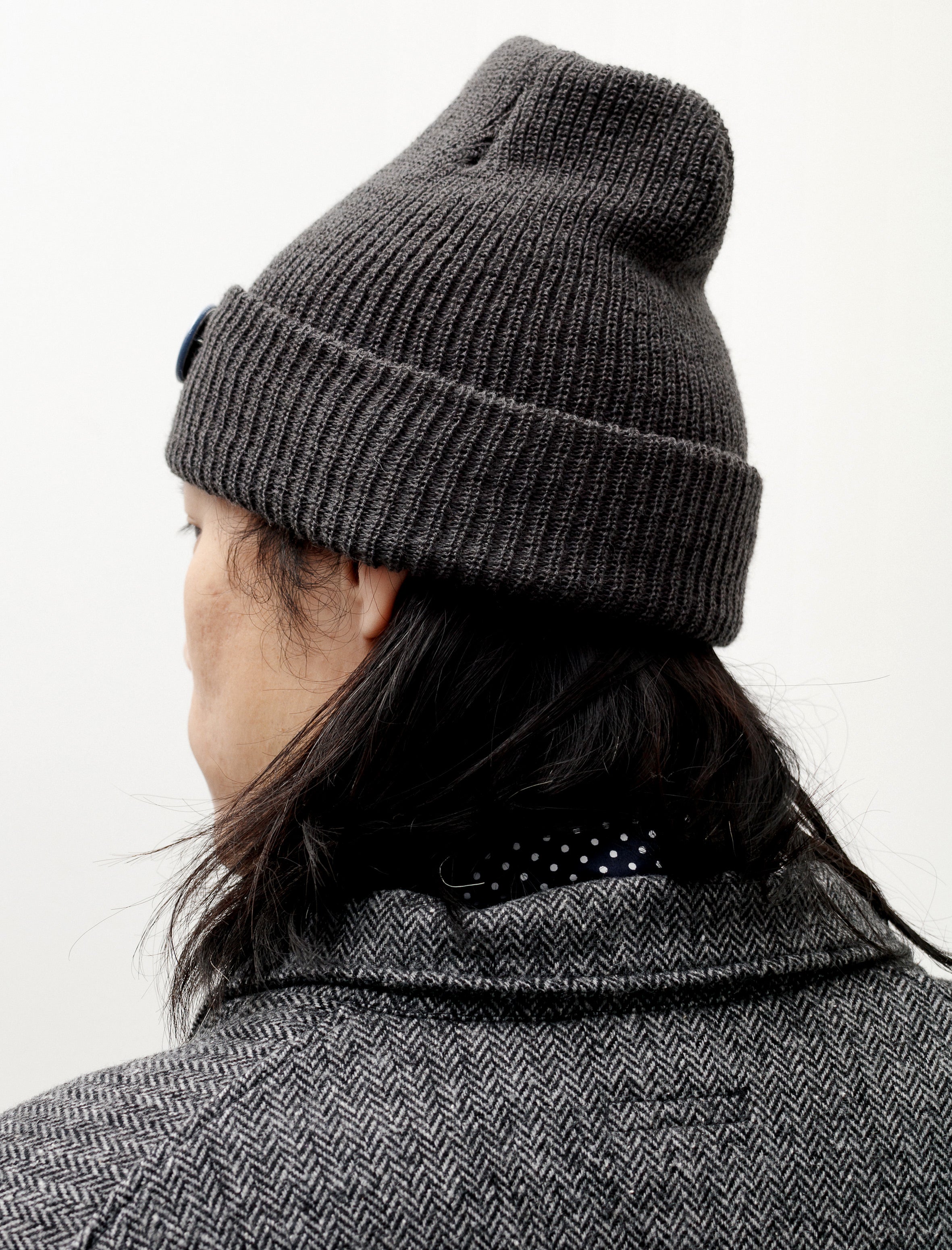 Engineered Garments Wool Watch Cap - Grey | Garmentory