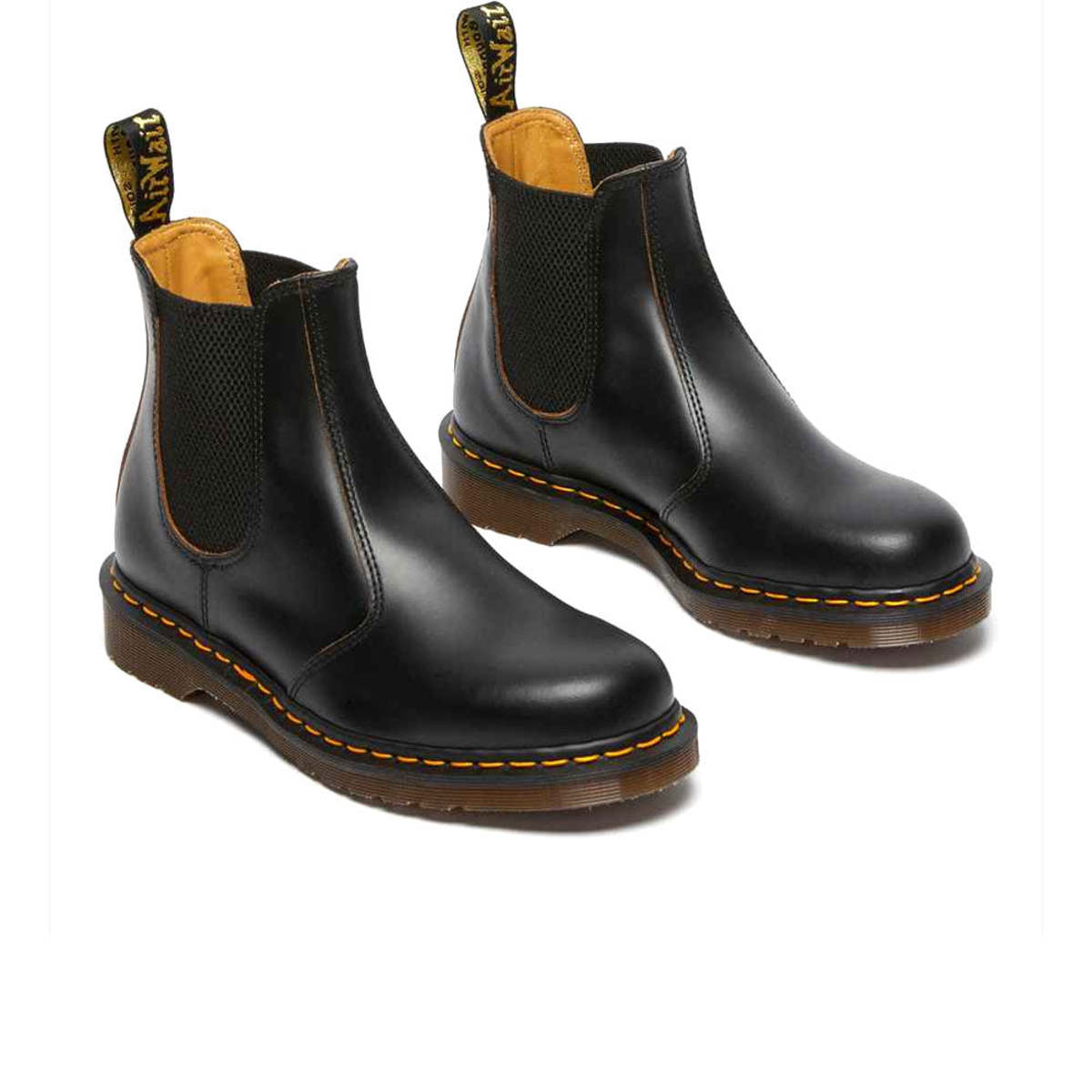 Dr. Martens 2976 Vintage Chelsea Boots - Black Quilon | Garmentory