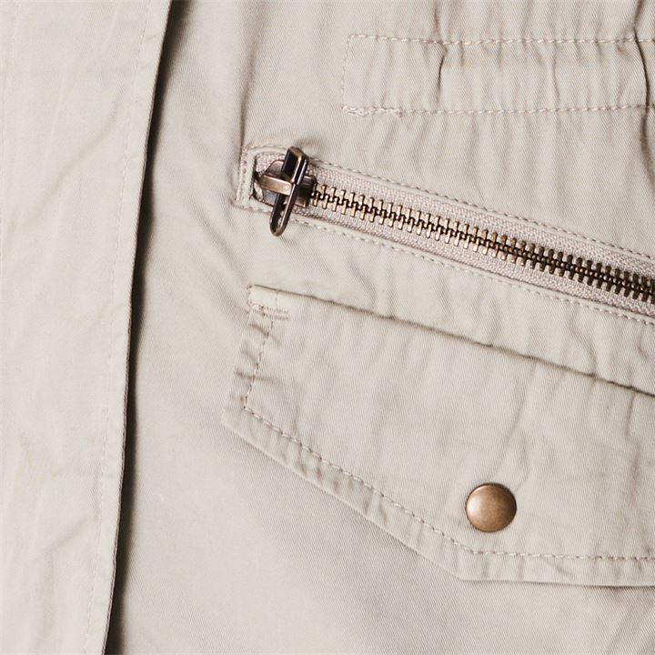Velvet by Graham & Spencer Velvet Ruby Light-Weight Army Jacket - Stone ...