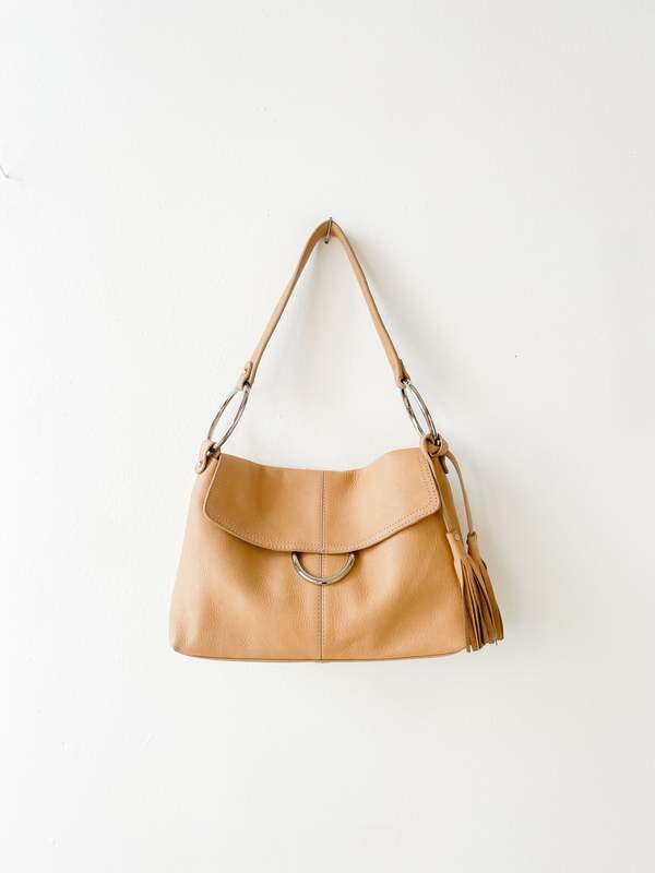 Leather Purse - Camel | Garmentory