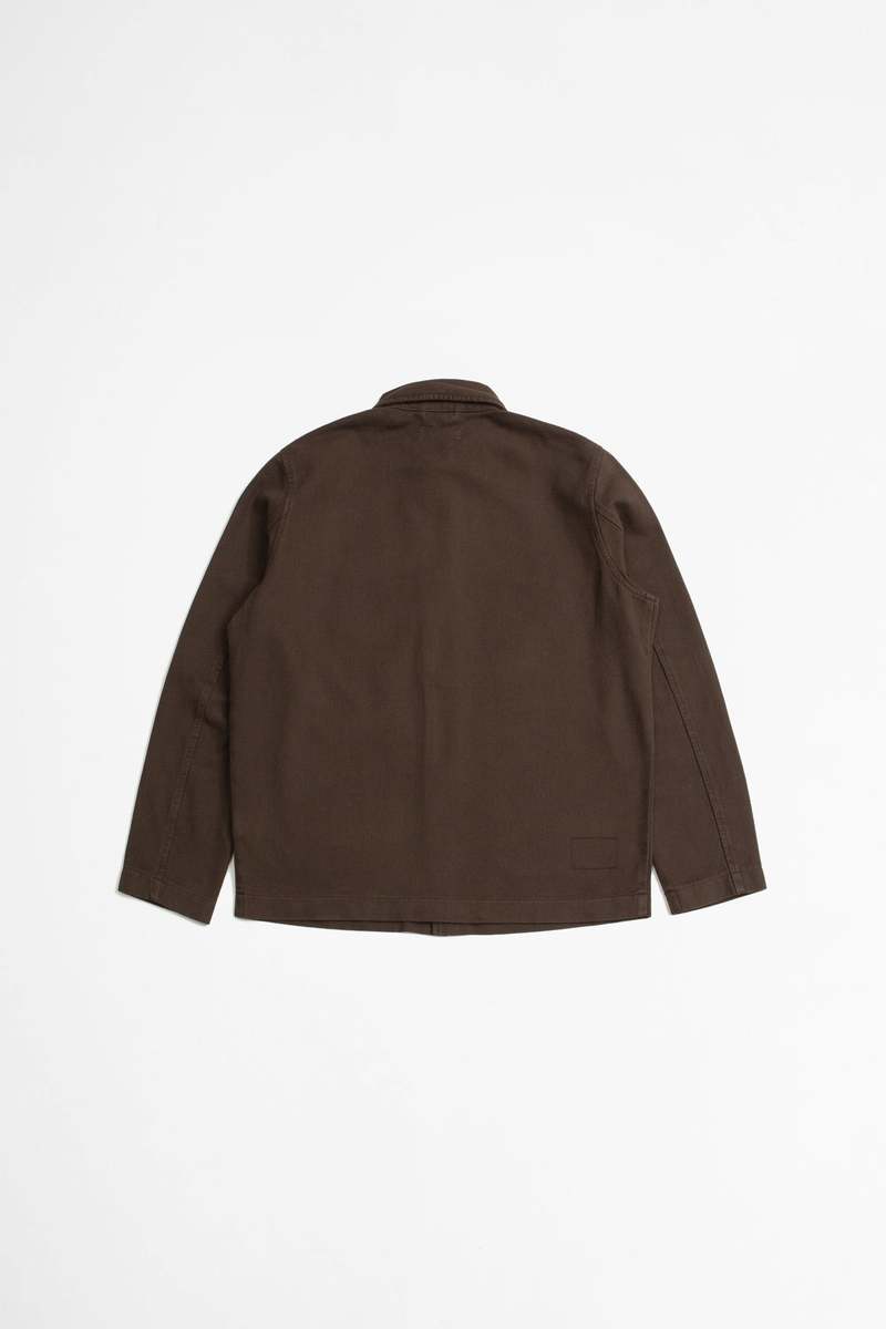 Universal Works Field Jacket Cavalry Twill - Brown | Garmentory