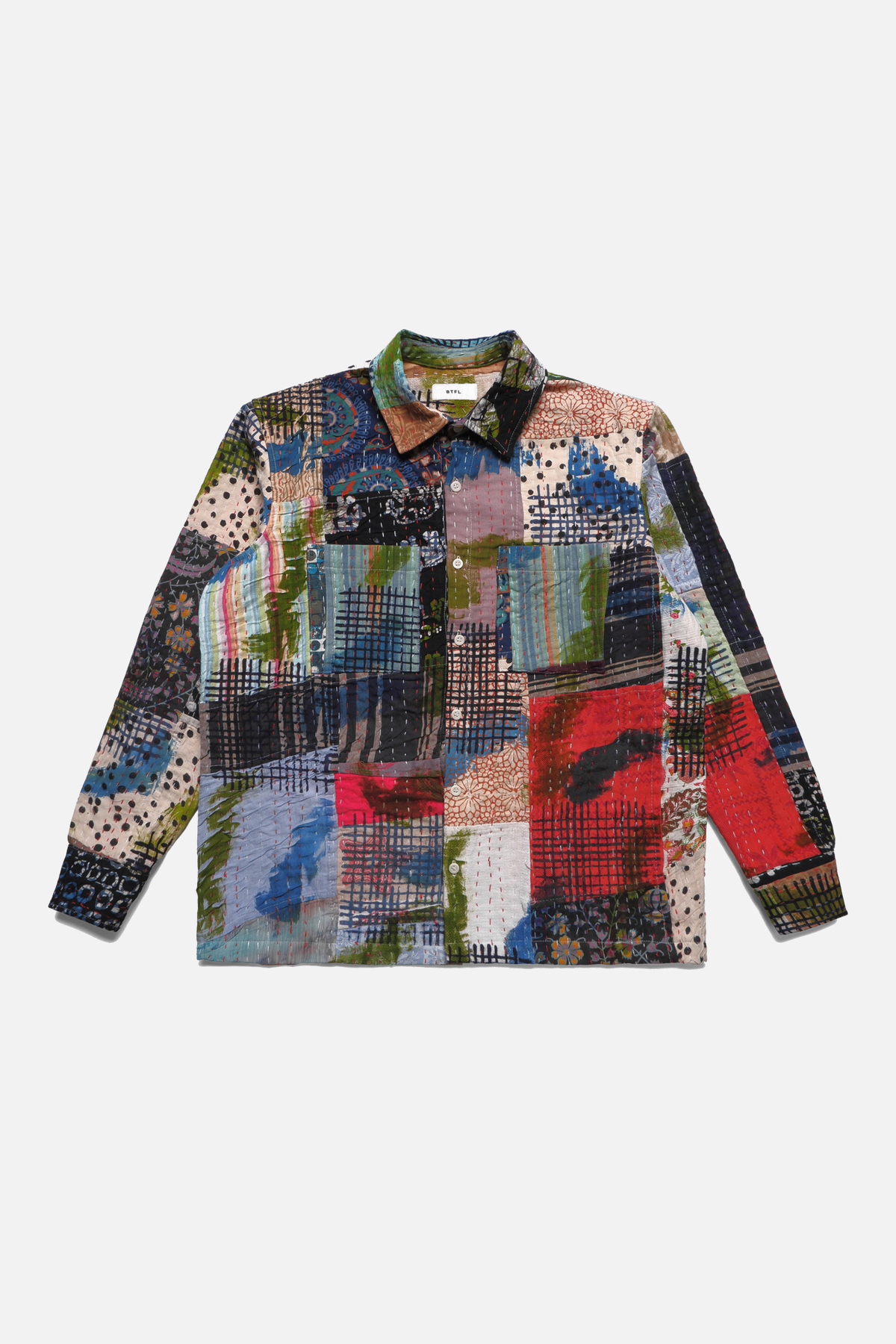 BTFL Overshirt - Patchwork | Garmentory