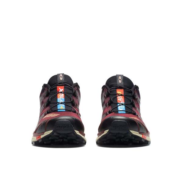 SALOMON XT-4 Sneakers - Bitter Chocolate/Mocha Mousse/Fiery Red ...