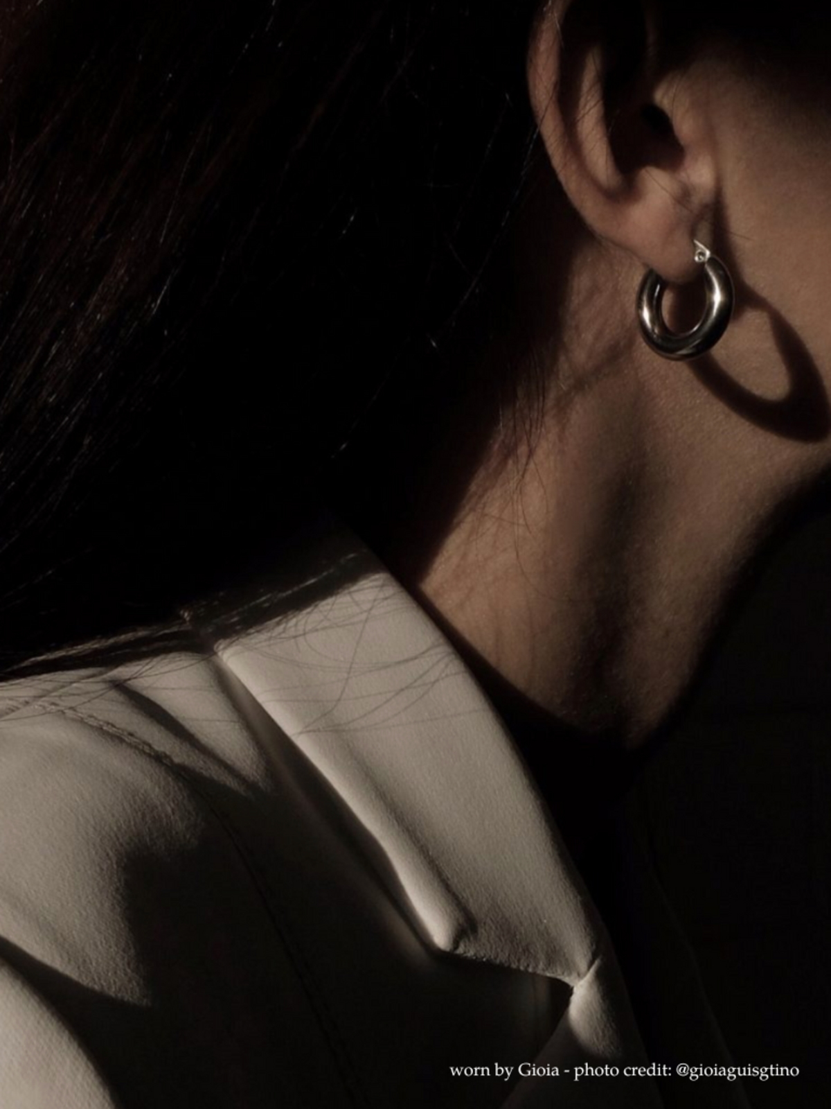 Common Muse Freja Small Hoop Earrings | Garmentory