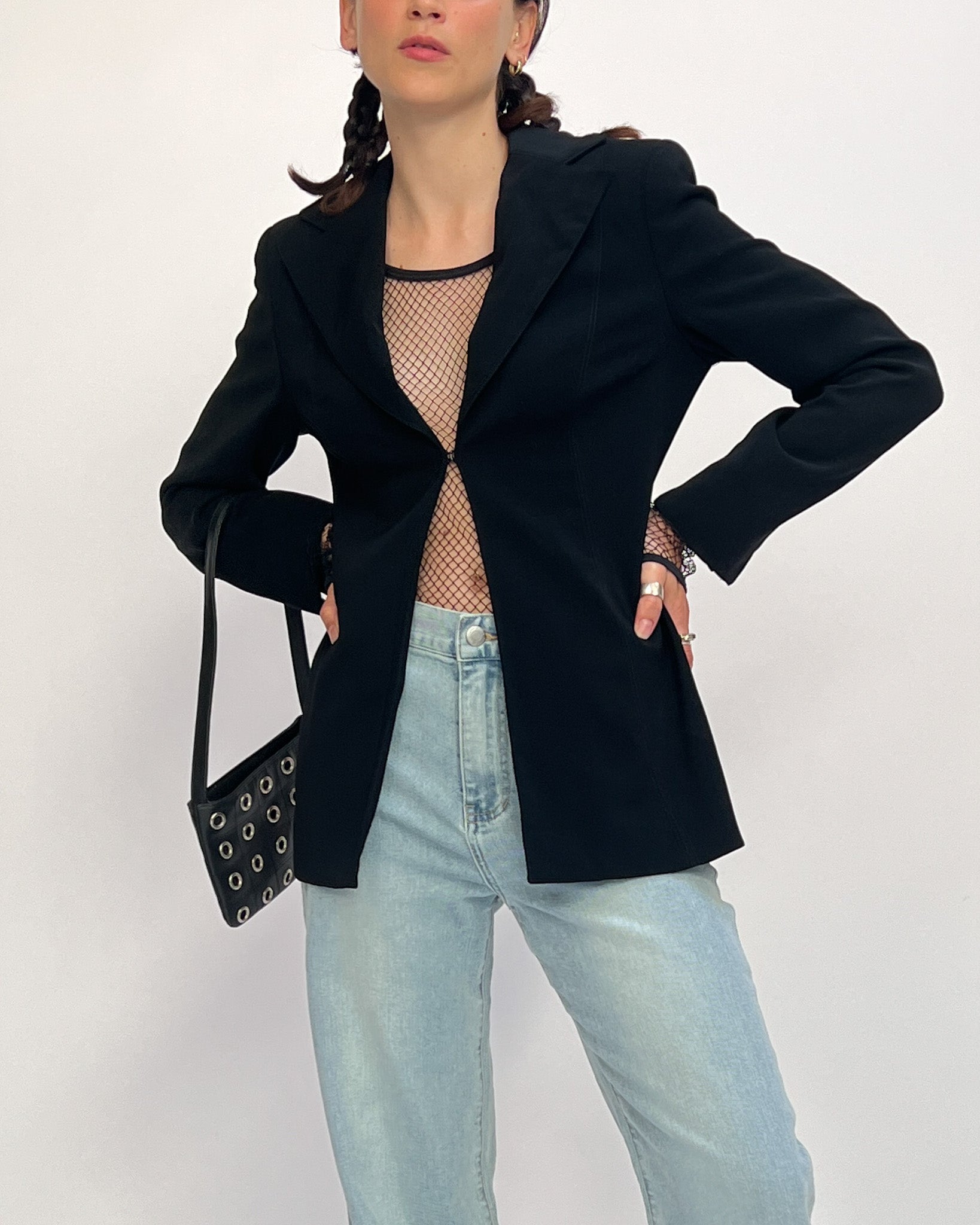 Bebe Y2K Blazer - Black | Garmentory