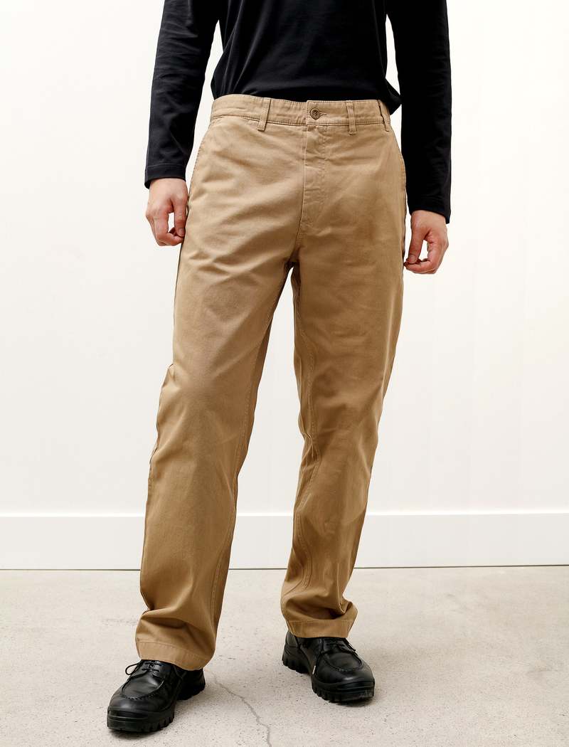 Norse Projects Lukas Heavy Trouser - Utility Khaki | Garmentory