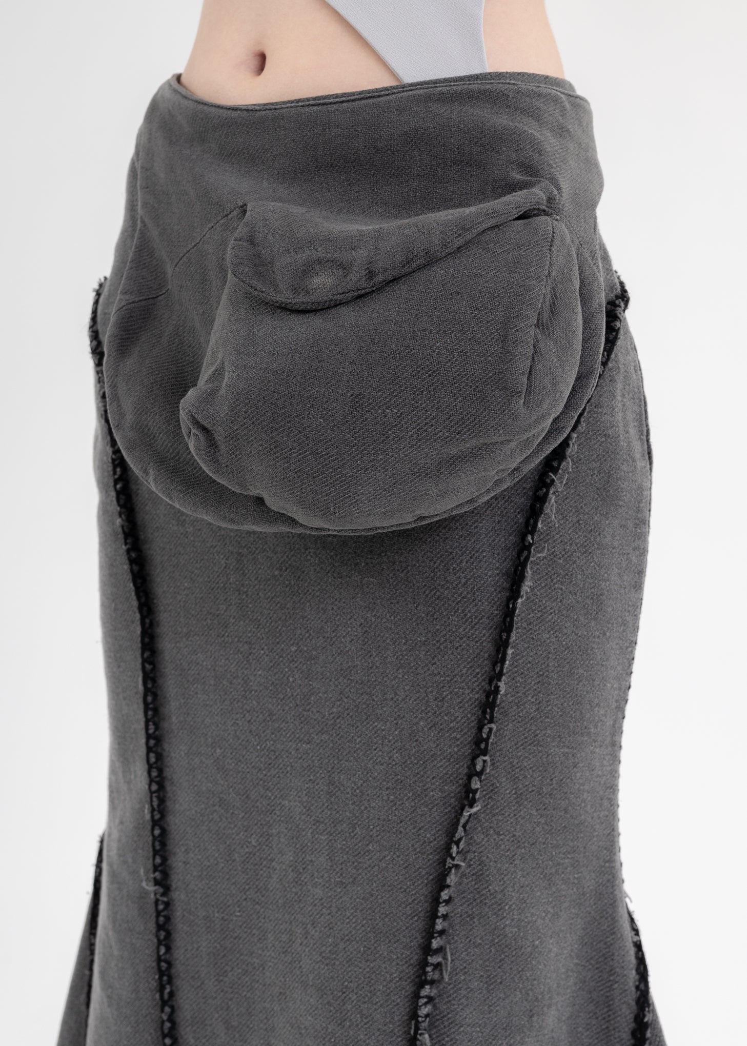 Hyein Seo WASIT BAG - GREY | Garmentory