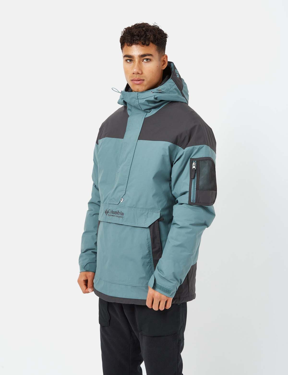 Columbia Challenger Pullover Rain Jacket - Metal/Shark Grey | Garmentory