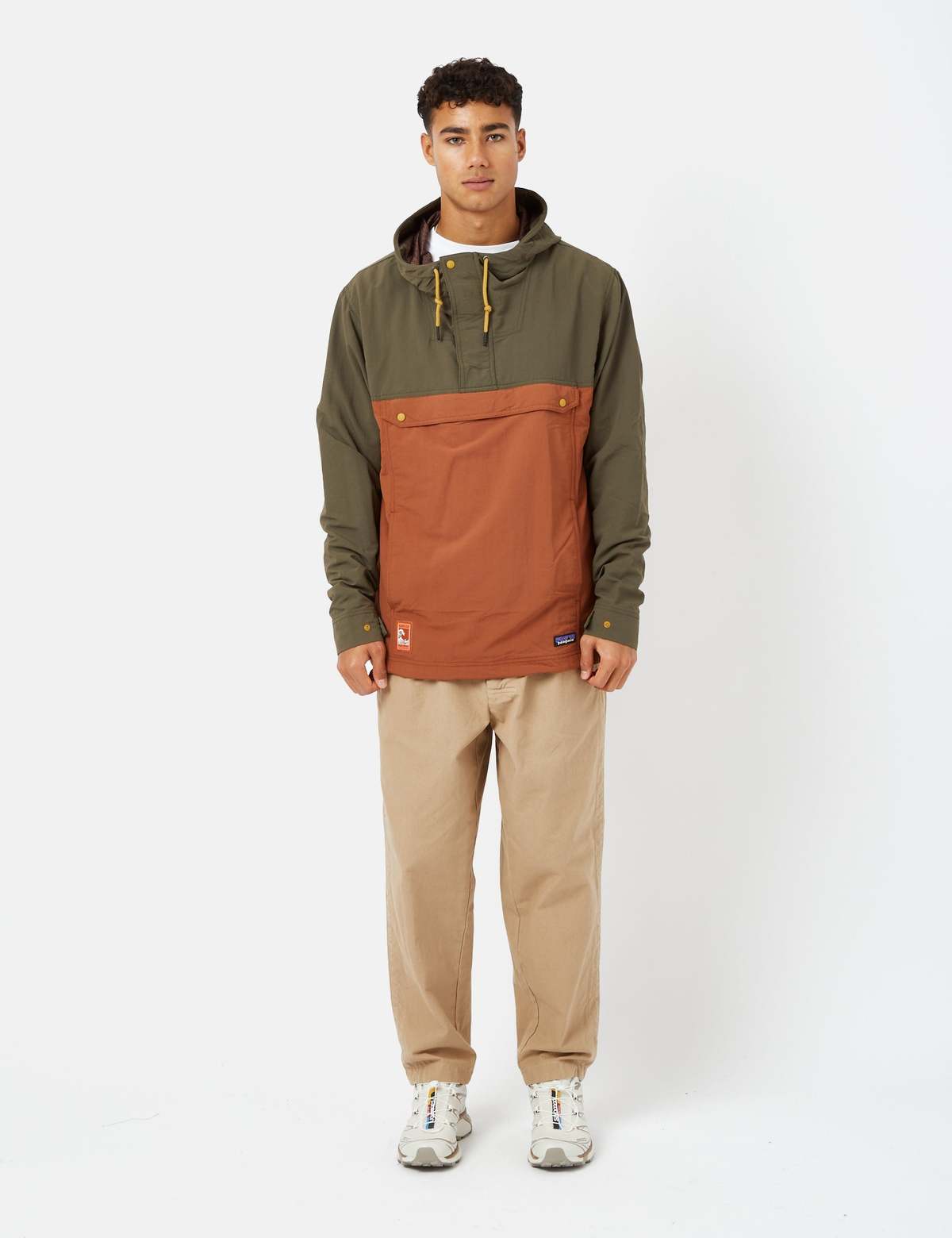 Patagonia Isthmus Anorak - GPIW Patch/Sisu Brown | Garmentory