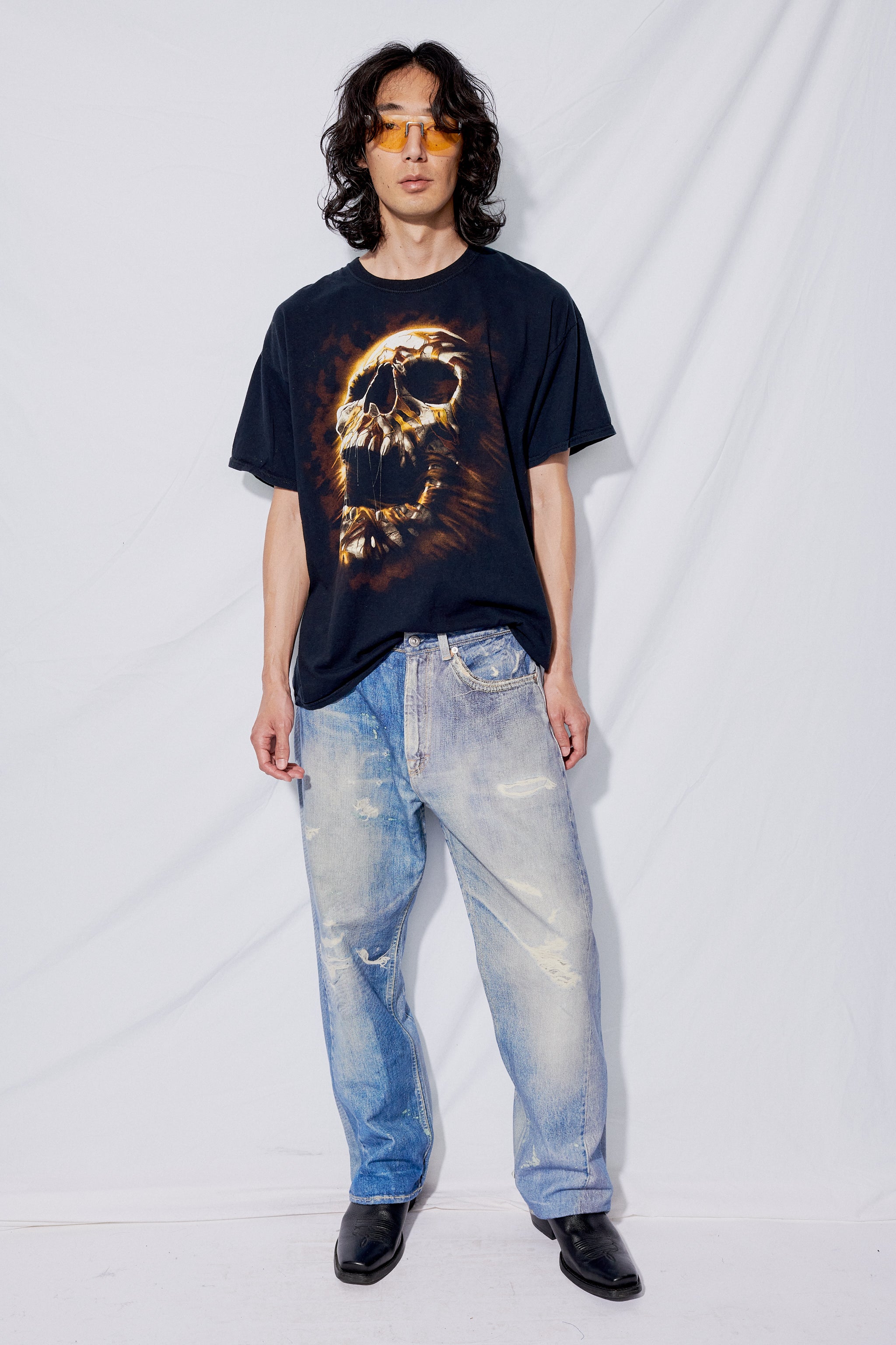 Our Legacy Digital Denim Print Third Cut Pant | Garmentory