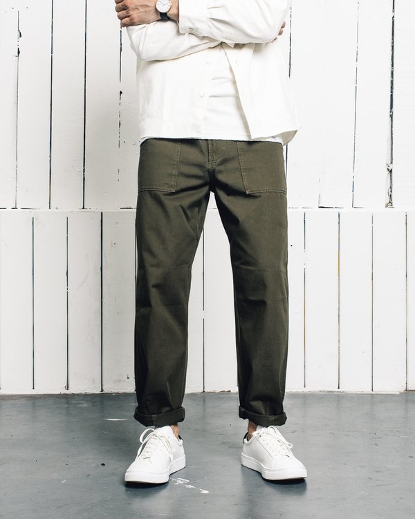 Universal Works Fatigue Pant - Military Olive | Garmentory