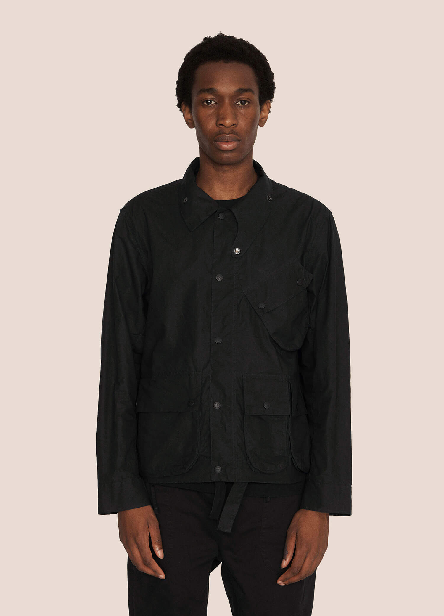 Barbour International X YMC Waxed Cotton Dirt Gang Jacket - Black ...