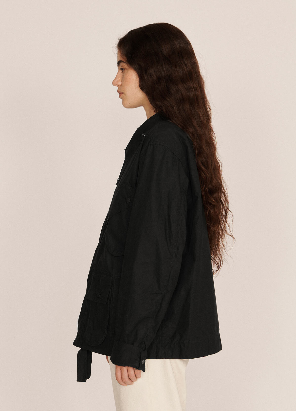 Barbour International X YMC Waxed Cotton Dirt Gang Jacket - Black ...