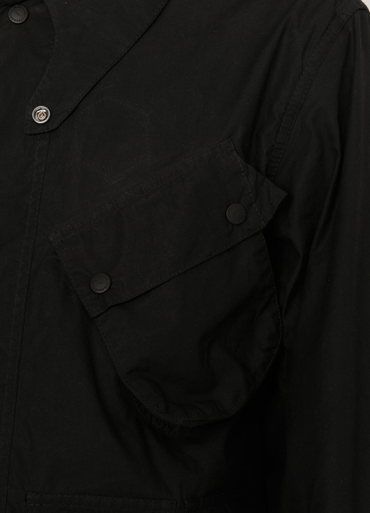 Barbour International X YMC Waxed Cotton Dirt Gang Jacket - Black ...