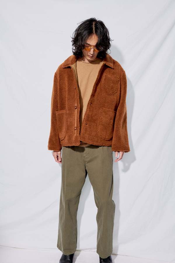 YMC Labour Chore Jacket - Rust | Garmentory