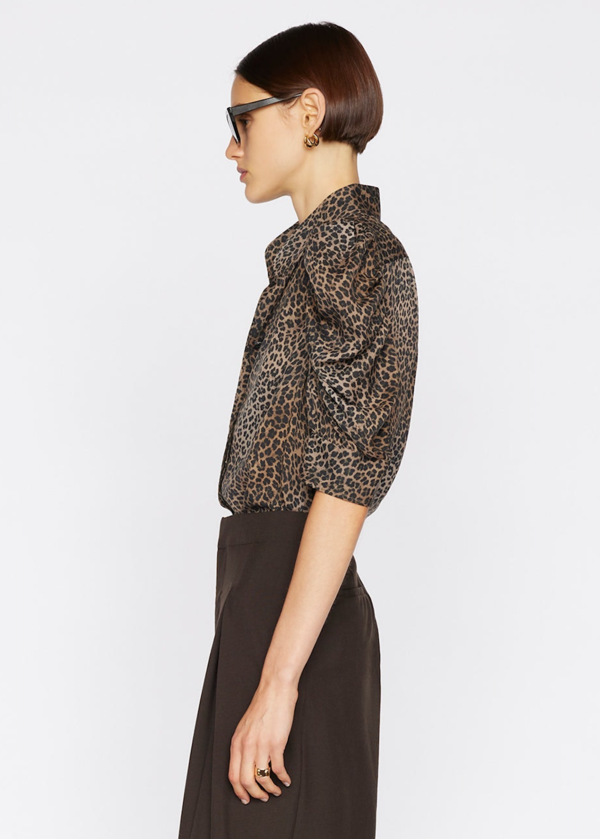 FRAME Denim Gillian Top - Leo Multi | Garmentory