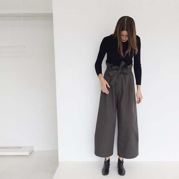 Kloke Charcoal Coil Pant | Garmentory