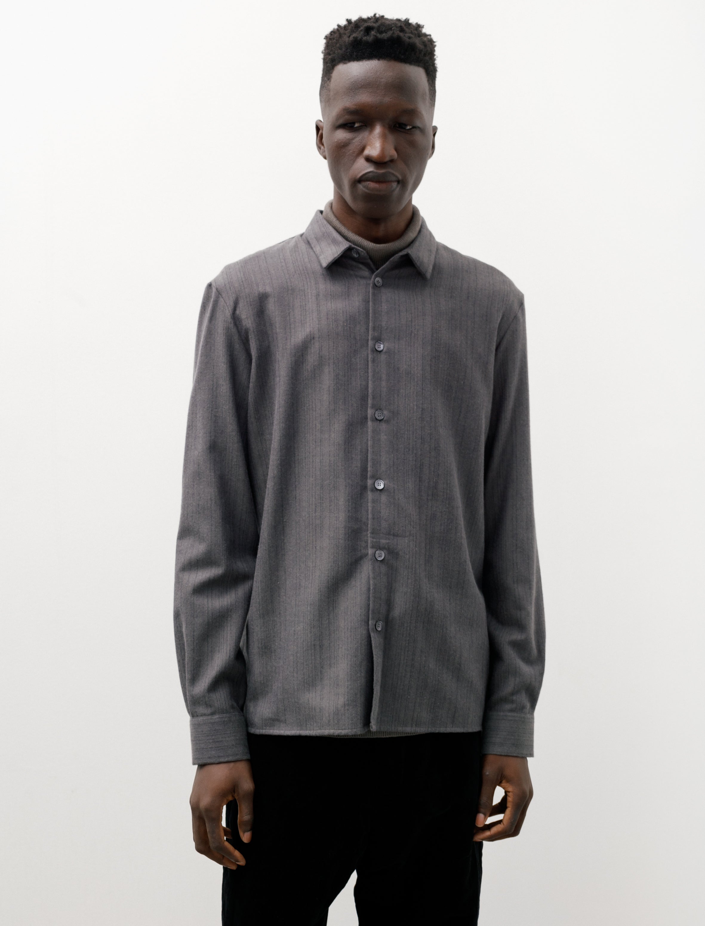 Stephan Schneider Weaving Shirt - Mist Grey | Garmentory